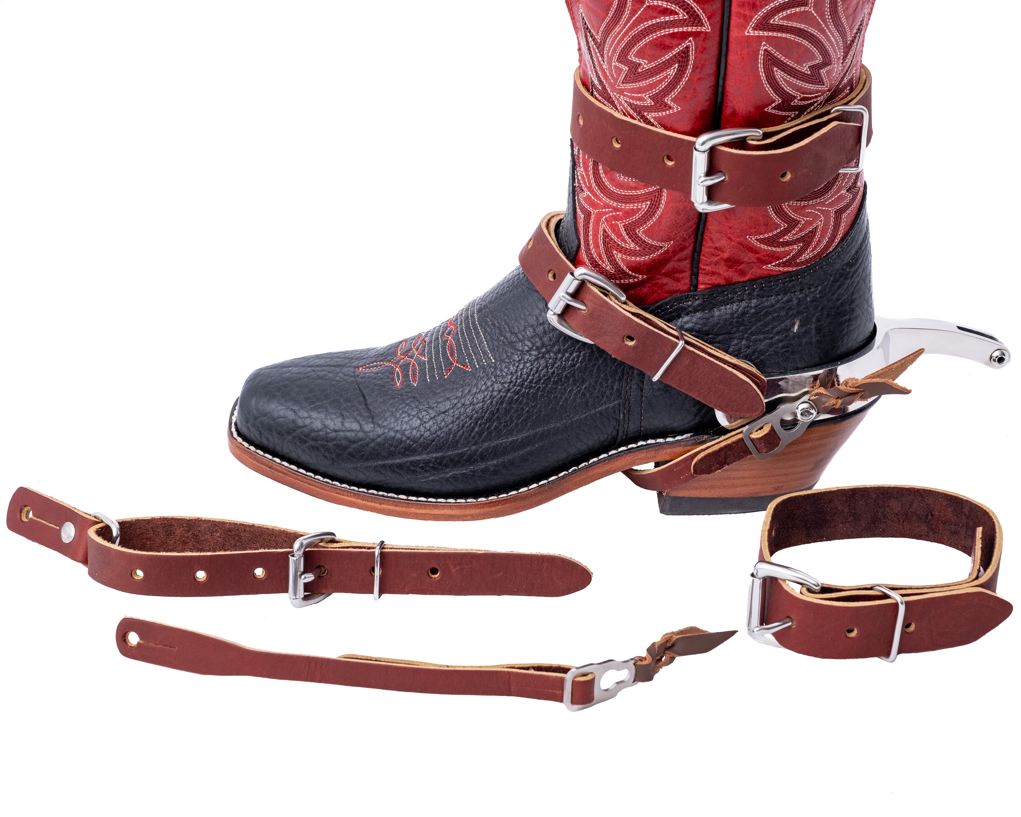 Deluxe Spur Strap Package – Rodeo Mart