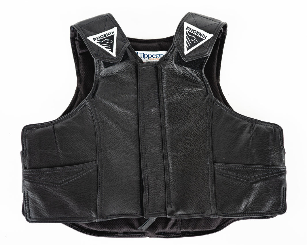 2030 Phoenix Pro Max Youth Rodeo Vest - Leather – Rodeo Mart