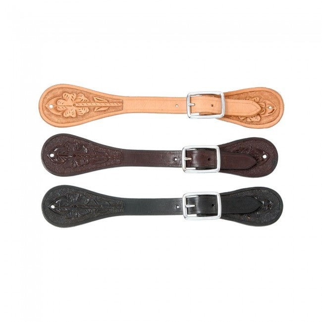 Royal King® Floral Stamp Spur Strap – Rodeo Mart