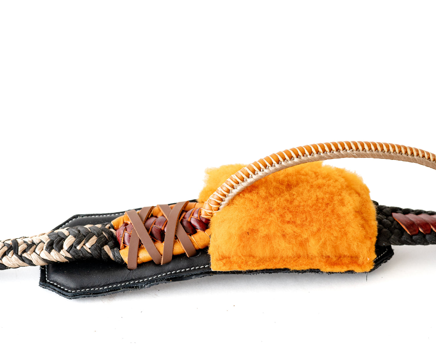 Beastmaster Adult Brazilian Bull Rope Pad - Sheepskin – Rodeo Mart