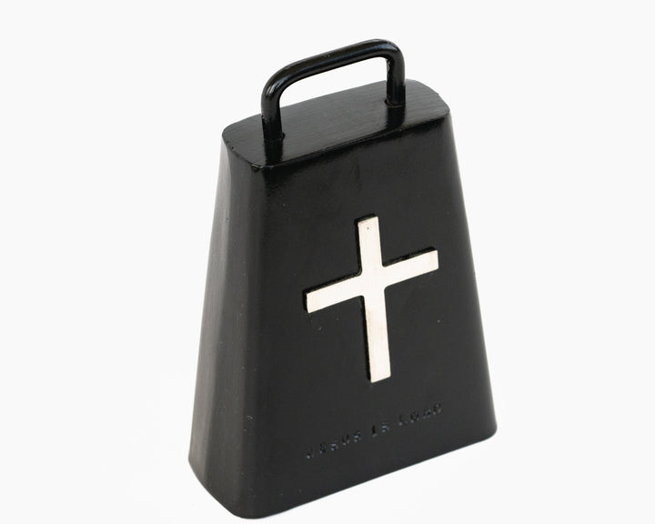 Black Bull Bell With Cross – Rodeo Mart