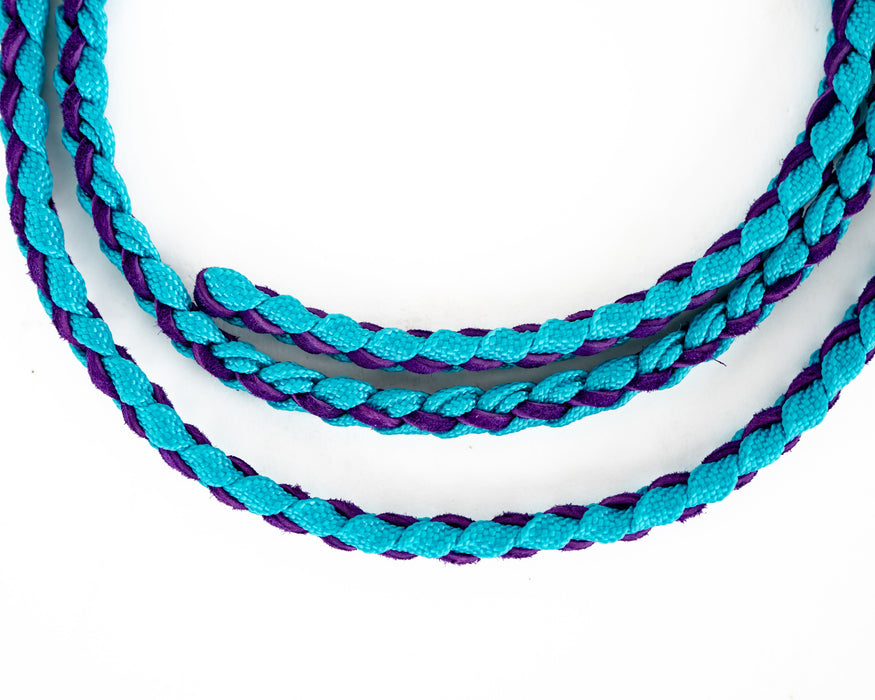 Nylon & Leather Braided Goat String — Rodeo Mart