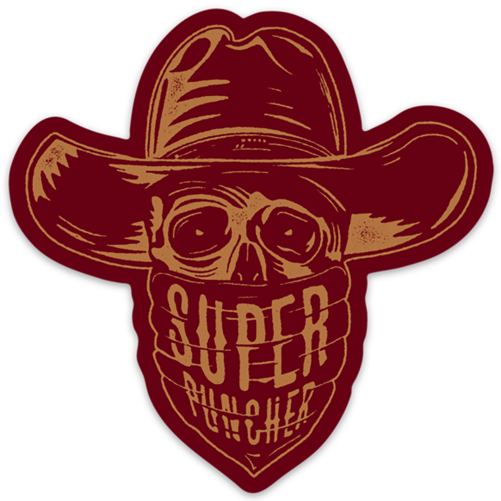 Super Puncher Bones Decal – Rodeo Mart
