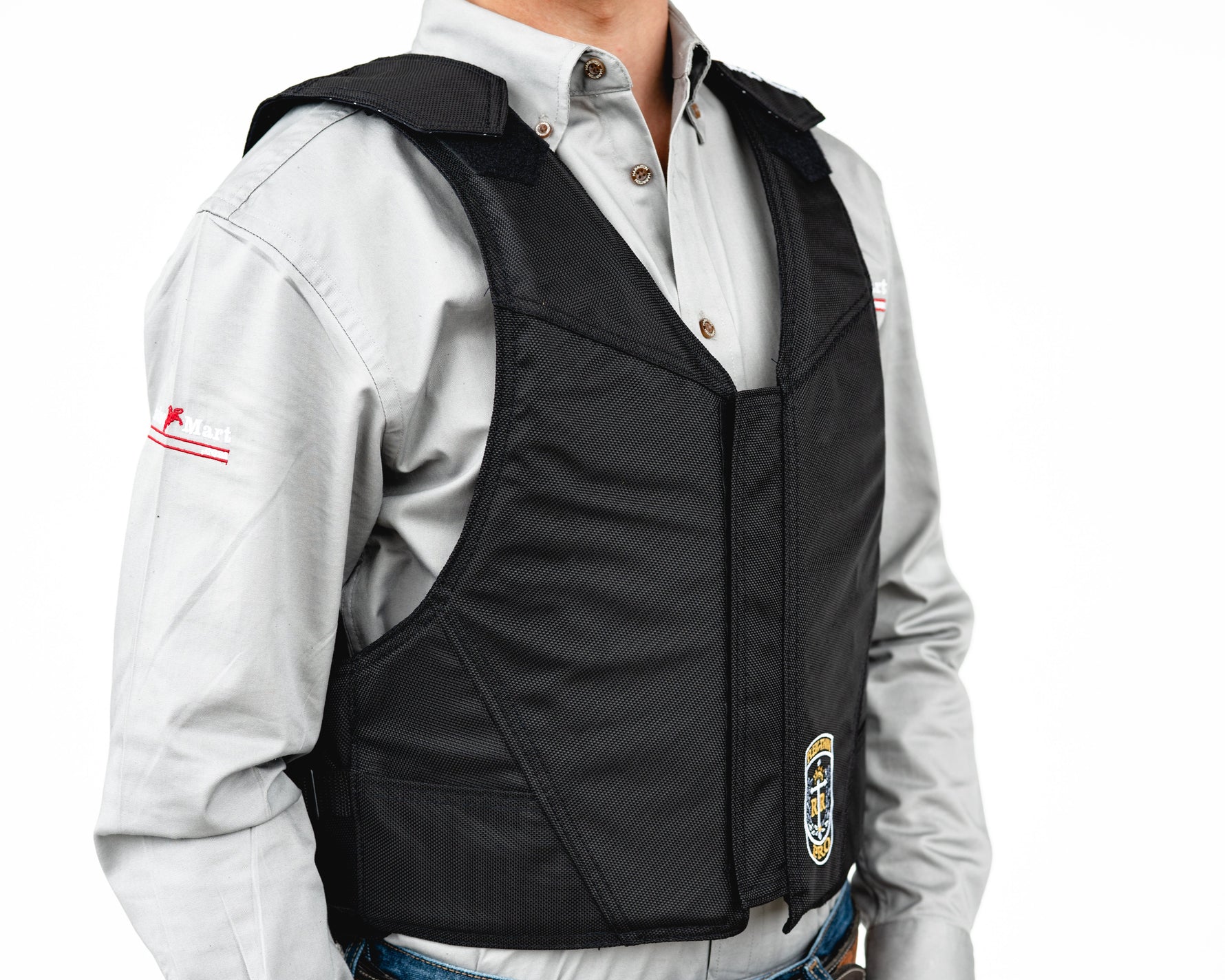 Ride Right Wright Western Saddle Bronc Vest - Hydrotuff – Rodeo Mart