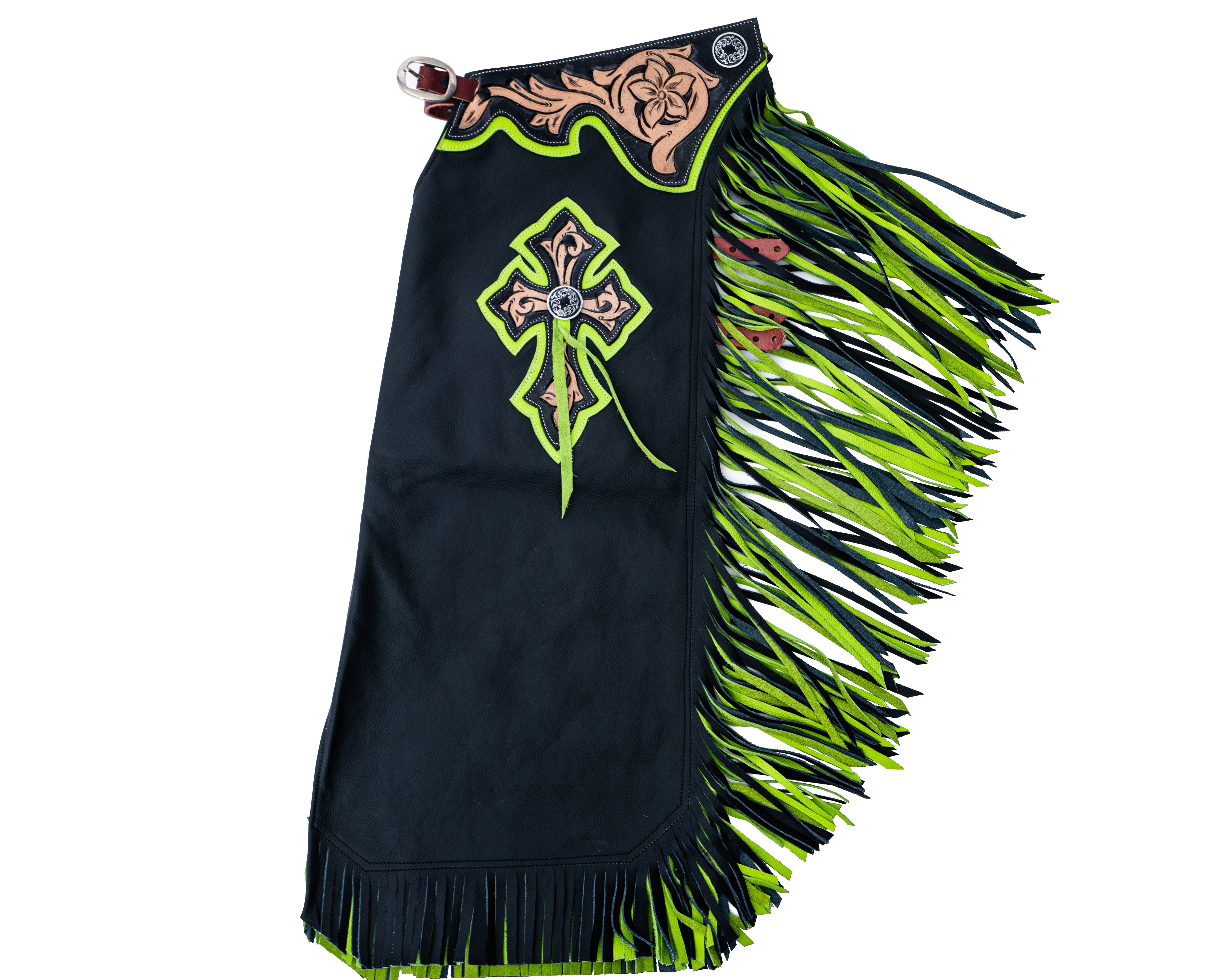 Youth Stock Chaps - Green – Rodeo Mart